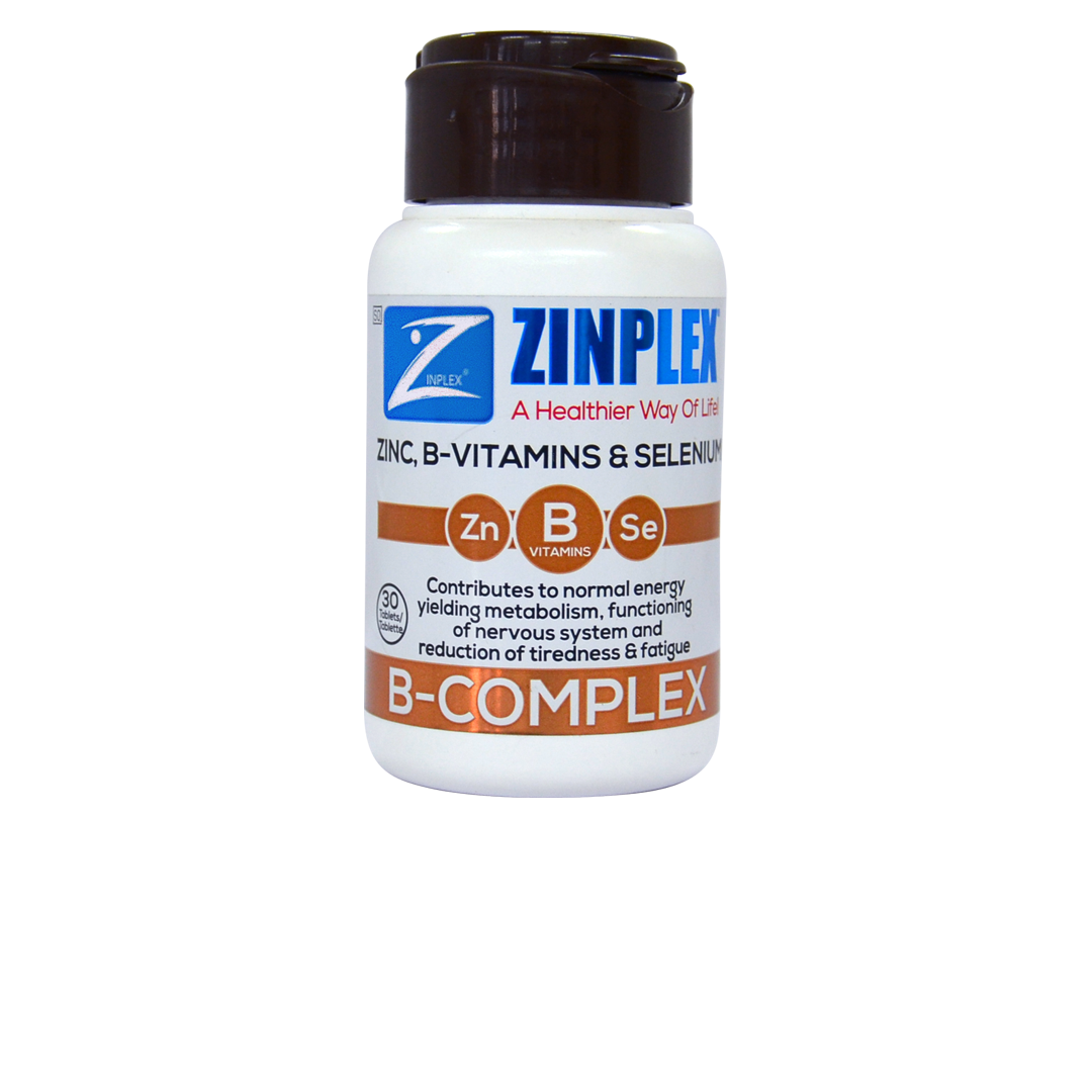 Zinplex B Complex Tablets – Zinplex South Africa