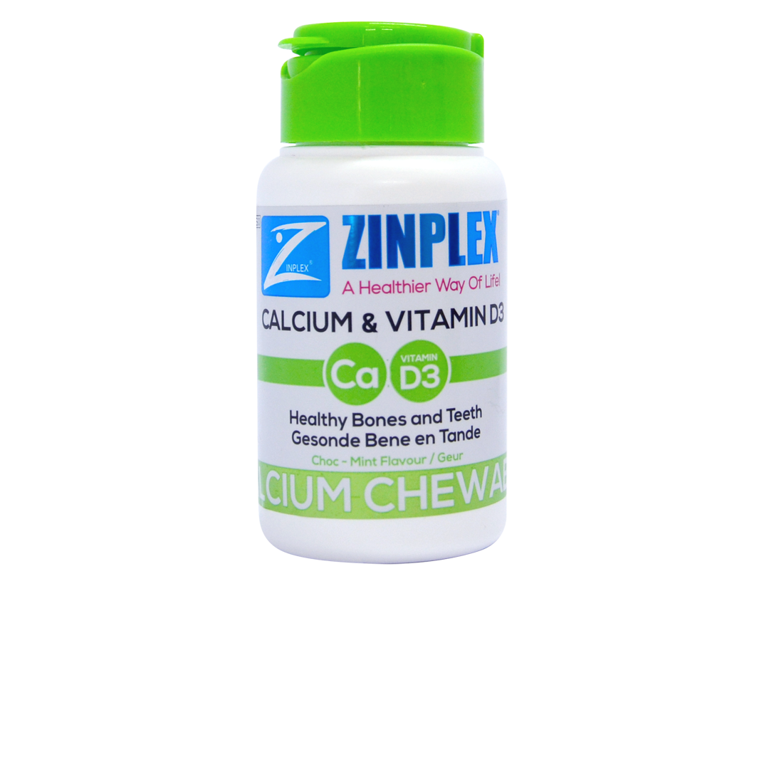 Zinplex Calcium Chewable Tablets – Zinplex South Africa