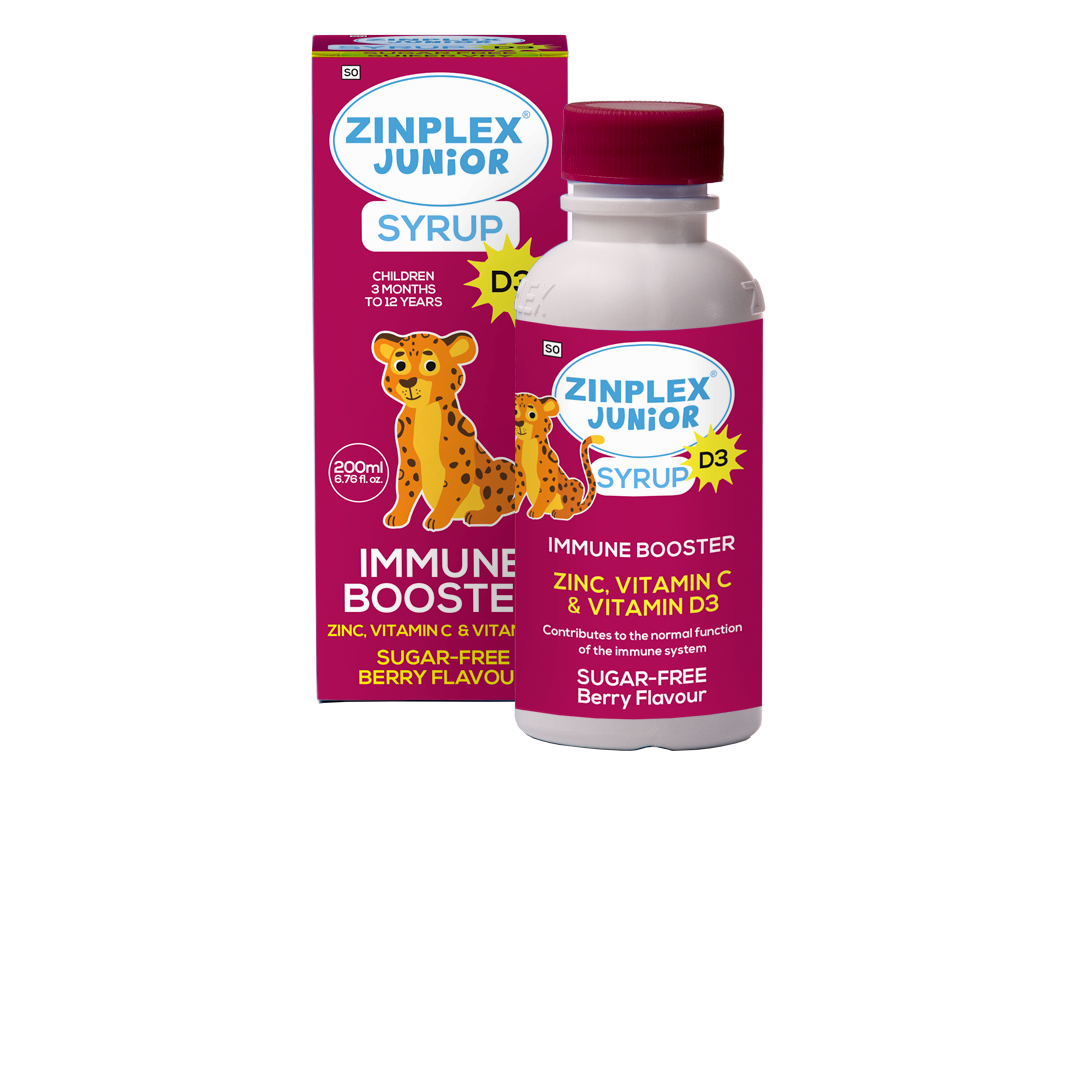 Zinplex Junior D3 Syrup – Zinplex South Africa