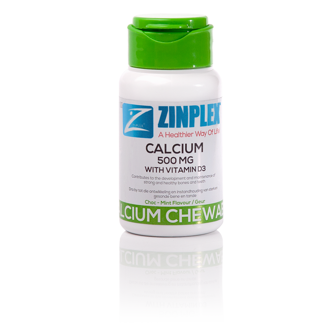 Calcium Chewable Tablets – Zinplex South Africa
